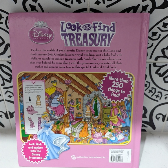 Disney | Other | Disney Look And Find Treasury Hardcover I Spy Seek And ...